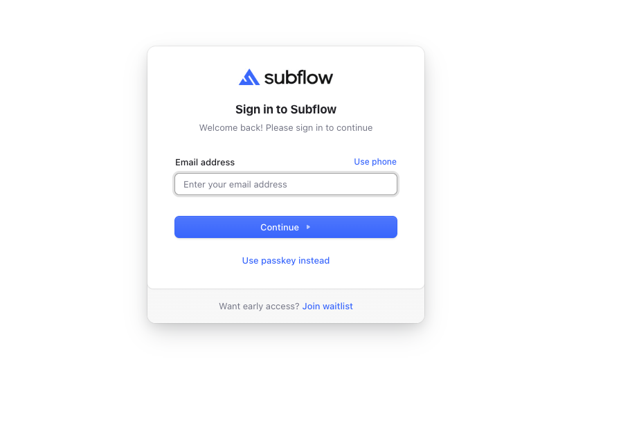 Navigating Your Dashboard – Subflow, Inc.