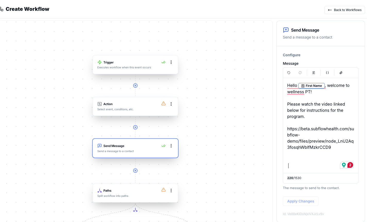 Workflows: Automate Your Communication & Content Delivery – Subflow, Inc.
